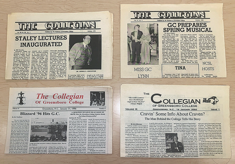 A look back in time – The Collegian