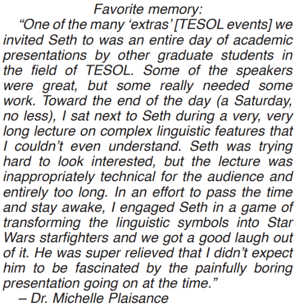 In remembrance: Seth David Mandryk – The Collegian